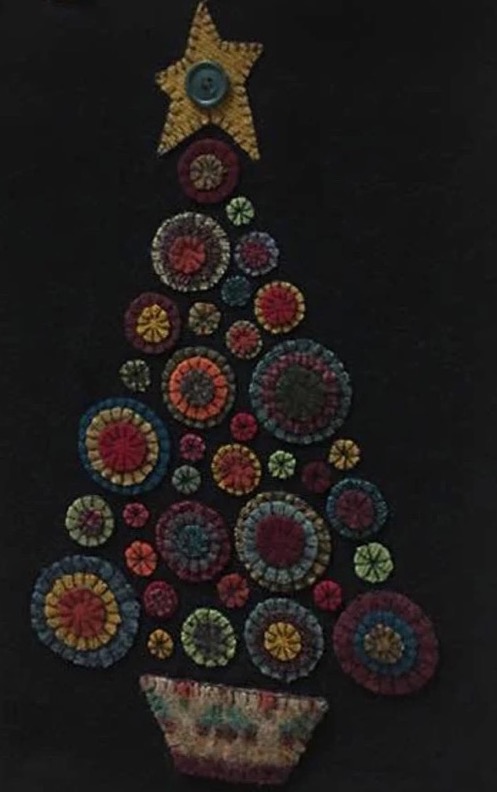 Wool Penny Christmas Tree | Cactus Quilt Shop